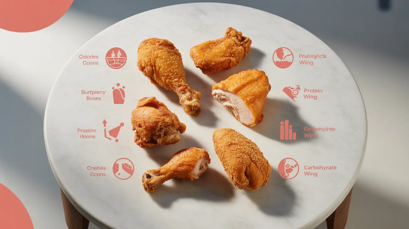 Fried Chicken Nutrition Facts (Calories, Protein & Carbs)