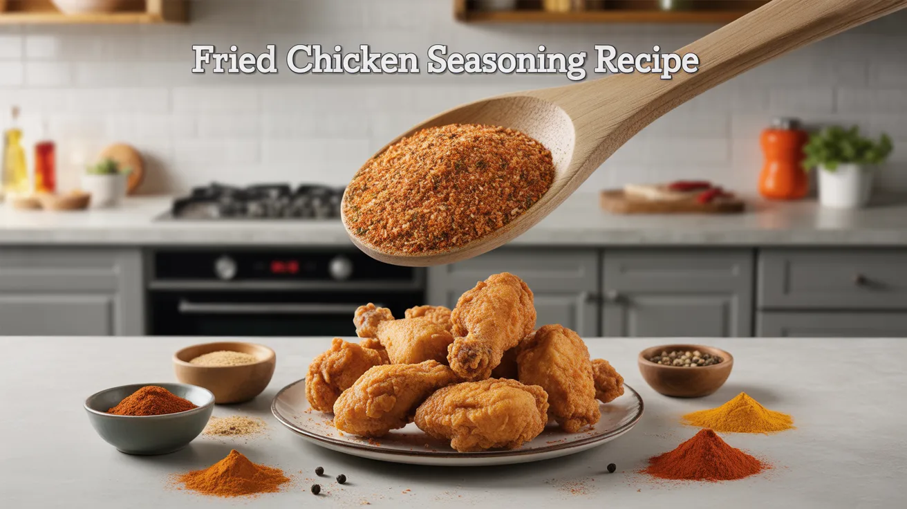 Fried Chicken Seasoning Recipe (Crispy Flavor Blend)
